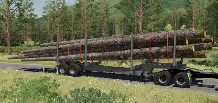 Forestry Trailer Mods | Farming Simulator 22 Mods