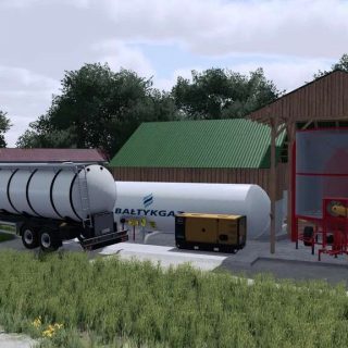 Polish Corn Dryer Addon v1.0 FS22 Mod | Farming Simulator 22 Mod