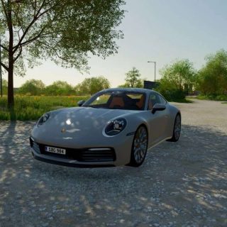 Porsche Carrera 4S v1.0 FS22 Mod | Farming Simulator 22 Mod