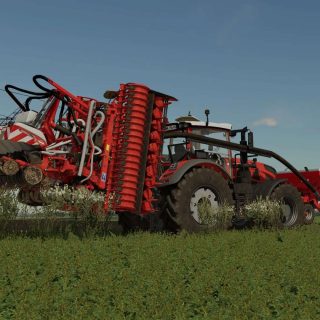Power Harrow 6m + rear attacher v1.0 FS22 Mod | Farming Simulator 22 Mod