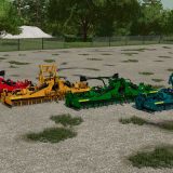 Power Harrow 6m + rear attacher v1.0 FS22 Mod | Farming Simulator 22 Mod