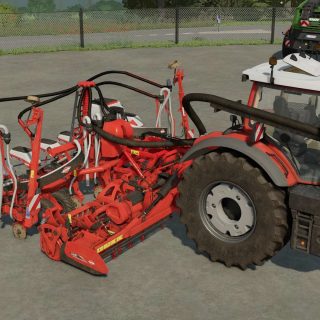 Power Harrow 6m + rear attacher v1.0 FS22 Mod | Farming Simulator 22 Mod
