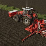 Power Harrow 6m + rear attacher v1.0 FS22 Mod | Farming Simulator 22 Mod