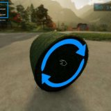 Push Round Bales v1.1 FS22 Mod | Farming Simulator 22 Mod
