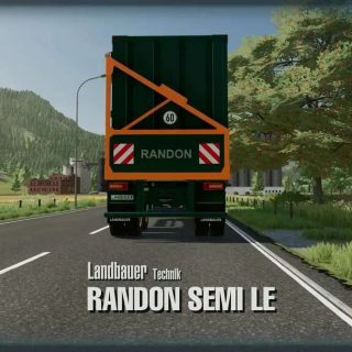 Randon Semi LE v1.0 FS22 Mod | Farming Simulator 22 Mod