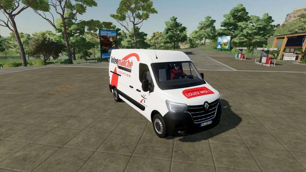 Renault Master 2020 (Intermarché Location) v1.0 FS22 Mod | Farming ...