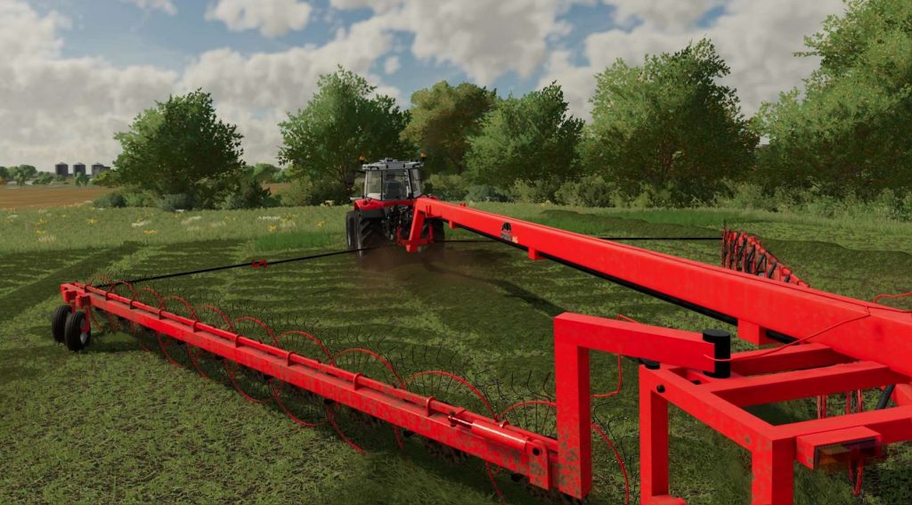 Rhino Rake v1.0 FS22 Mod | Farming Simulator 22 Mod
