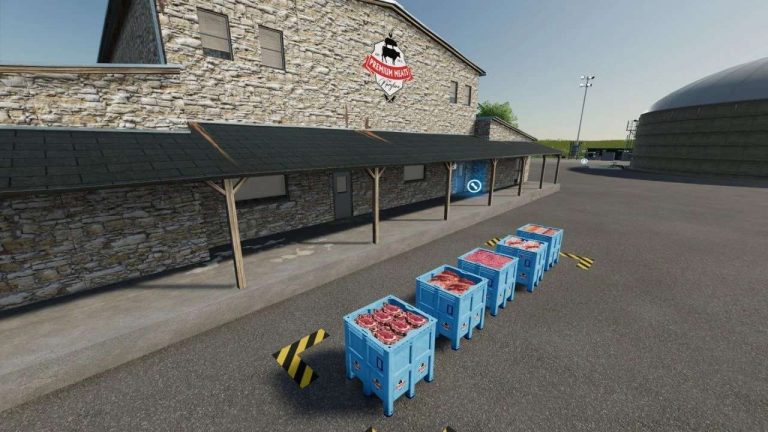 Slaughter House for Enhanced Animal System v1.1 FS22 Mod | Farming ...