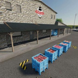 Slaughterhouse for Ballyspring v1.0 FS22 Mod | Farming Simulator 22 Mod
