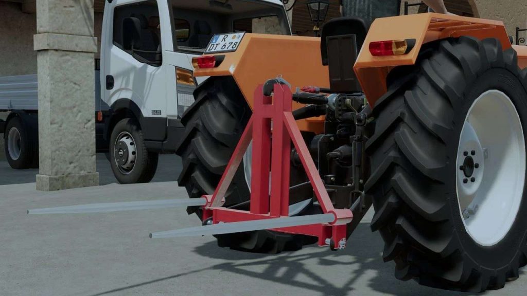 Small bale fork v1.0 FS22 Mod | Farming Simulator 22 Mod