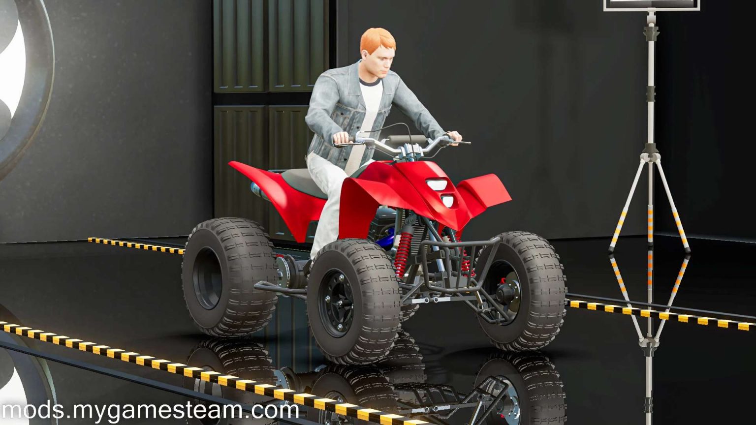 Sport ATV Bike V1.0 FS22 Mod | Farming Simulator 22 Mod