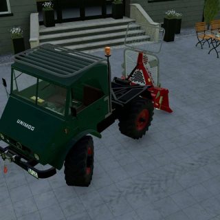 Unimog U406/411 Forstkäfig v1.0 FS22 Mod | Farming Simulator 22 Mod