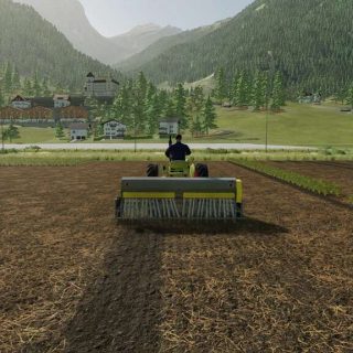 Universal Tramline (Prefab) v1.0 FS22 Mod | Farming Simulator 22 Mod