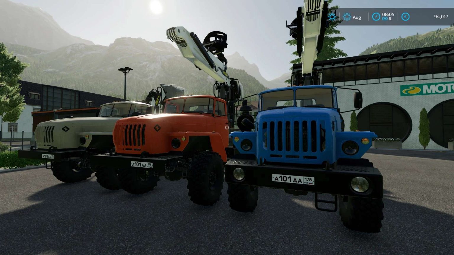 URAL 44202 MNX, MNX-T v1.0 FS22 Mod | Farming Simulator 22 Mod