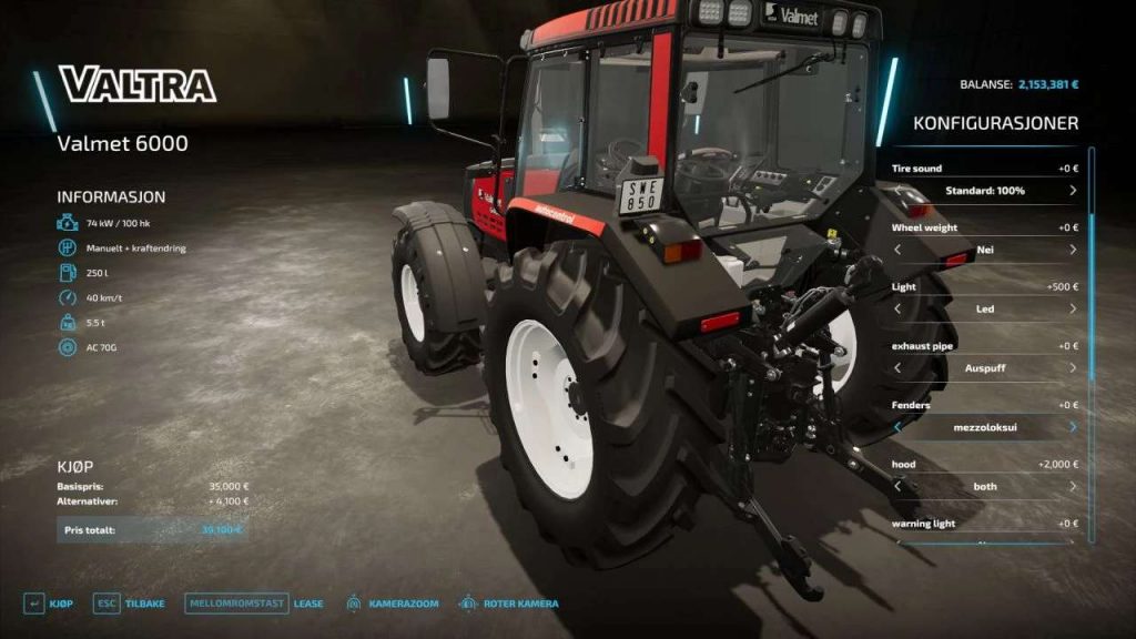 Valmet 6x00 v1.1.1 FS22 Mod | Farming Simulator 22 Mod