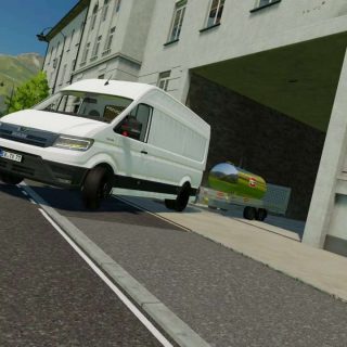 Volkswagen Crafter / MAN TGE v1.1.0.1 FS22 Mod | Farming Simulator 22 Mod