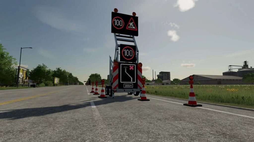 Warning trailer v2.0 FS22 Mod | Farming Simulator 22 Mod