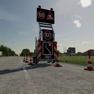 Warning trailer v2.0 FS22 Mod | Farming Simulator 22 Mod