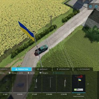 World Country Flag v2.0 FS22 Mod | Farming Simulator 22 Mod