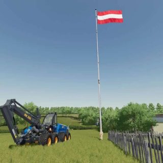 World Country Flag v2.1 FS22 Mod | Farming Simulator 22 Mod