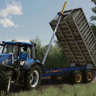 16F Silage Trailer v1.0 FS22 Mod | Farming Simulator 22 Mod