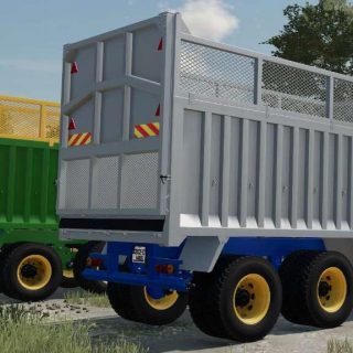 16F Silage Trailer v1.0 FS22 Mod | Farming Simulator 22 Mod