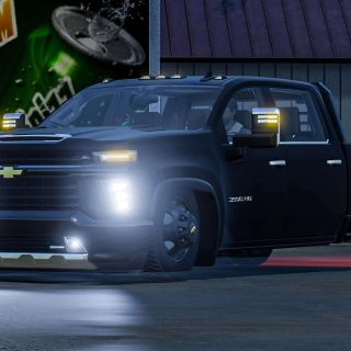 2020 Chevrolet Silverado 3500 V1.0 FS22 Mod | Farming Simulator 22 Mod