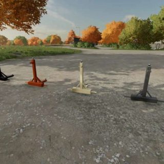 3 Point Gooseneck Receiver Hitch v1.0 FS22 Mod | Farming Simulator 22 Mod