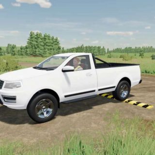 American Style Speed Bump v1.0 FS22 Mod | Farming Simulator 22 Mod