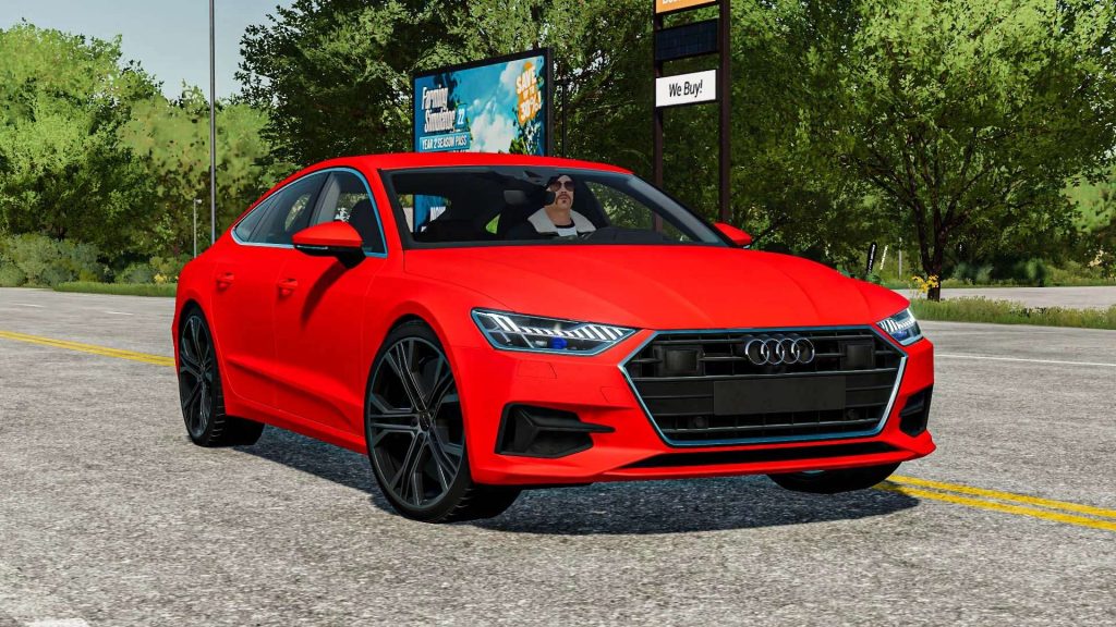 Audi A7 v1.0 FS22 Mod | Farming Simulator 22 Mod