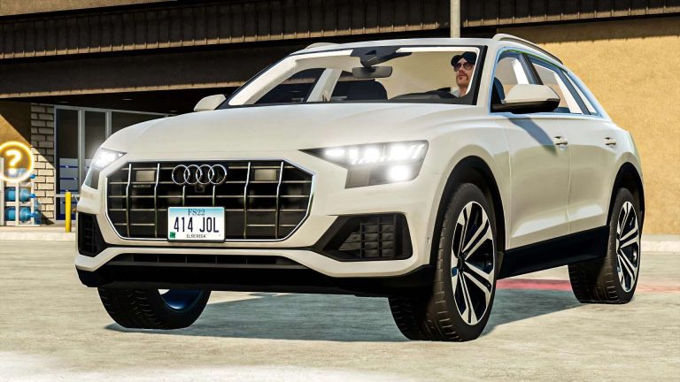 Audi Q8 2019 v1.0 FS22 Mod | Farming Simulator 22 Mod
