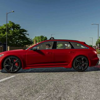 Audi RS6 v1.0 FS22 Mod | Farming Simulator 22 Mod