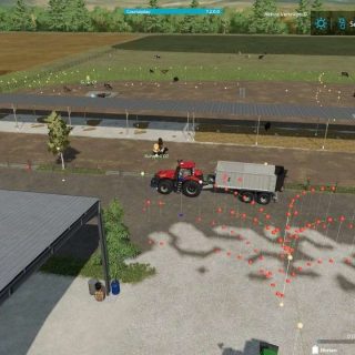 AutoDrive Fox Farms v1.0 FS22 Mod | Farming Simulator 22 Mod