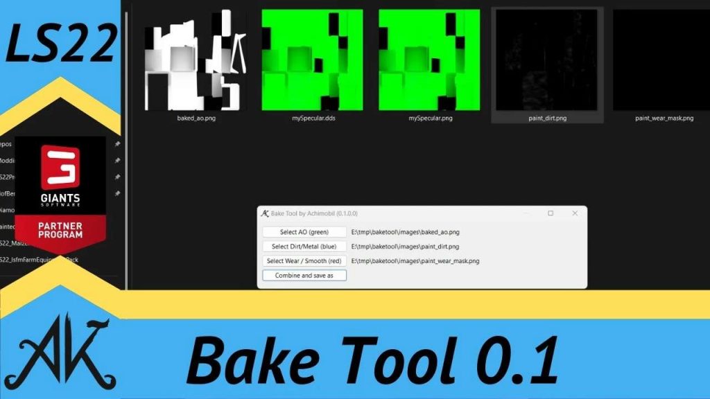 Bake Tool v0.1 FS22 Mod | Farming Simulator 22 Mod