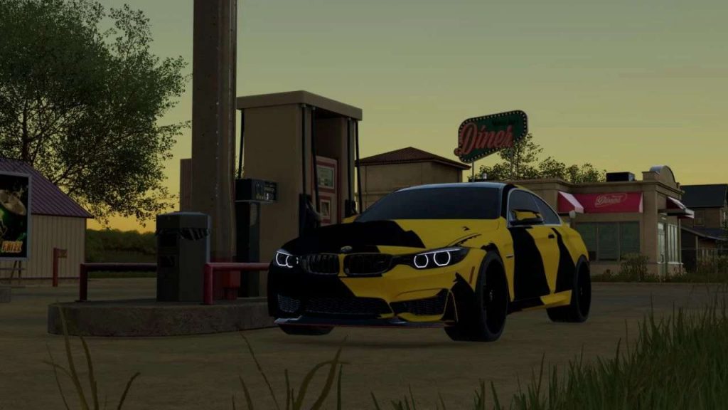BMW M4 GTS v1.0 FS22 Mod | Farming Simulator 22 Mod