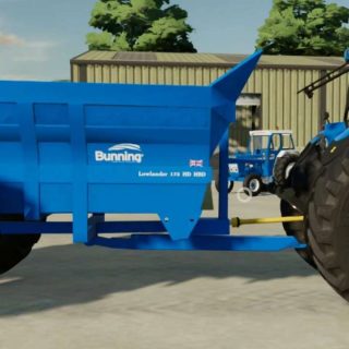 Bunning Jude Manure Spreader v1.1 FS22 Mod | Farming Simulator 22 Mod