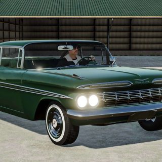 Chevrolet Impala v1.0 FS22 Mod | Farming Simulator 22 Mod