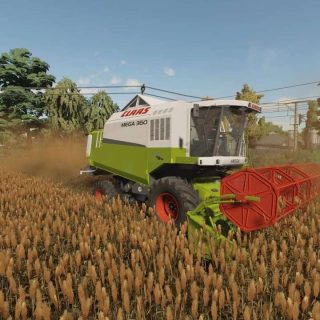 Claas Mega Pack v1.0 FS22 Mod | Farming Simulator 22 Mod