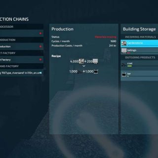 Coal Production v1.0 FS22 Mod | Farming Simulator 22 Mod