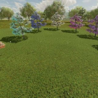 Collection Of Colorful Trees v1.0.0.2 FS22 Mod | Farming Simulator 22 Mod