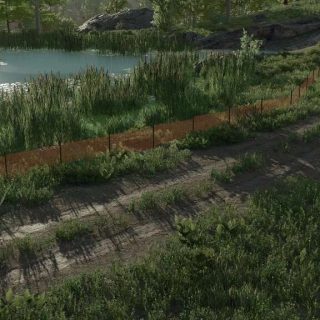Construction Fences v1.0 FS22 Mod | Farming Simulator 22 Mod