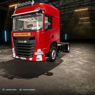 DAF XF 2022 v1.0 FS22 Mod | Farming Simulator 22 Mod