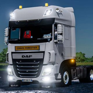 DAF XF 460 Super Space Cab v1.0 FS22 Mod | Farming Simulator 22 Mod