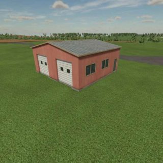Decorative Garage (Prefab) v1.0 FS22 Mod | Farming Simulator 22 Mod