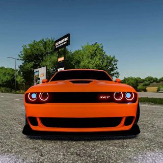 Dodge Challenger Hellcat v1.0 FS22 Mod | Farming Simulator 22 Mod