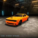 Dodge Challenger Hellcat v1.0 FS22 Mod | Farming Simulator 22 Mod