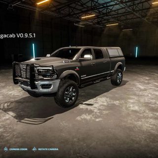 Dodge RAM 2500 MEGA CAB 2021 V1.0 FS22 Mod | Farming Simulator 22 Mod