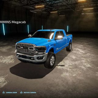 Dodge Ram 2500 Megacab v1.0 FS22 Mod | Farming Simulator 22 Mod