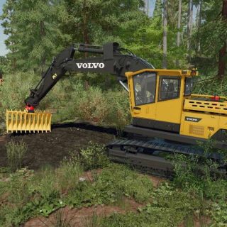 Excavator Tool Pack v1.0 FS22 Mod | Farming Simulator 22 Mod