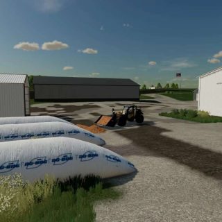 Feed Storage Bag For Wet Cake v1.0 FS22 Mod | Farming Simulator 22 Mod